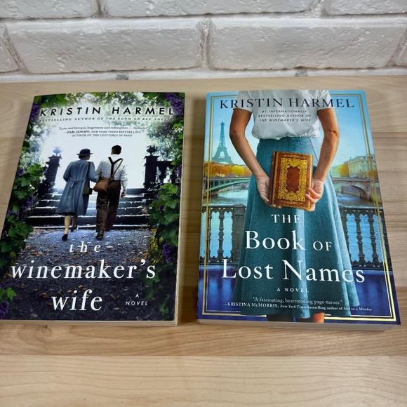 Other | 2 Kristin Harmel Trade Paperbacks In Guc | Poshmark